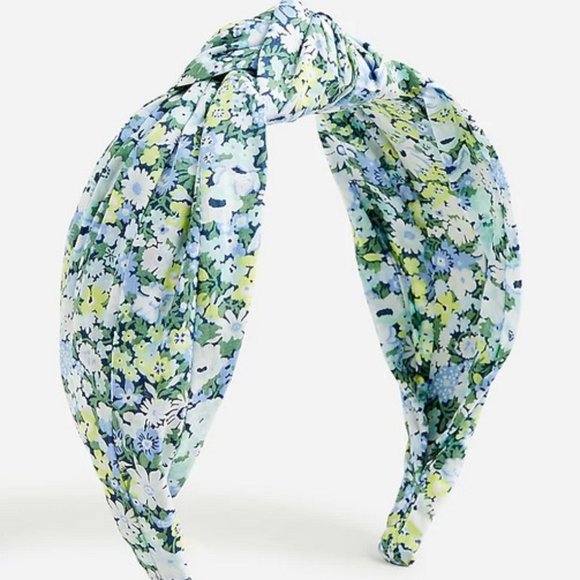 J. Crew | Accessories | J Crew Knot Headband In Liberty Fabric | Poshmark